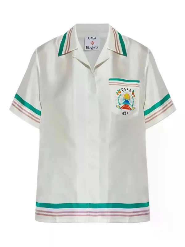 Casablanca Casa Way Silk Shirt