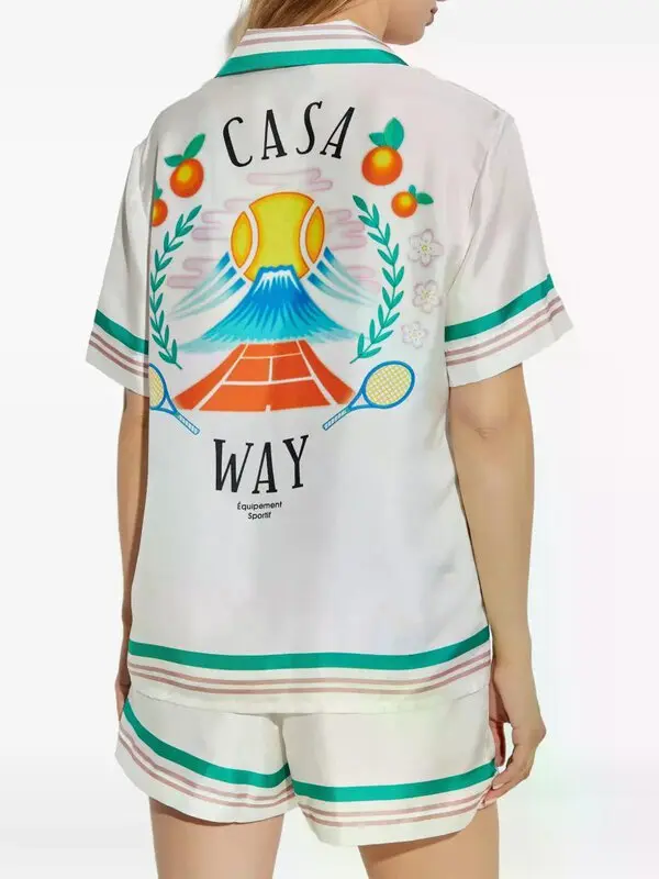 Casablanca Casa Way Silk Shirt