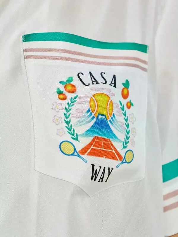 Casablanca Casa Way Silk Shirt