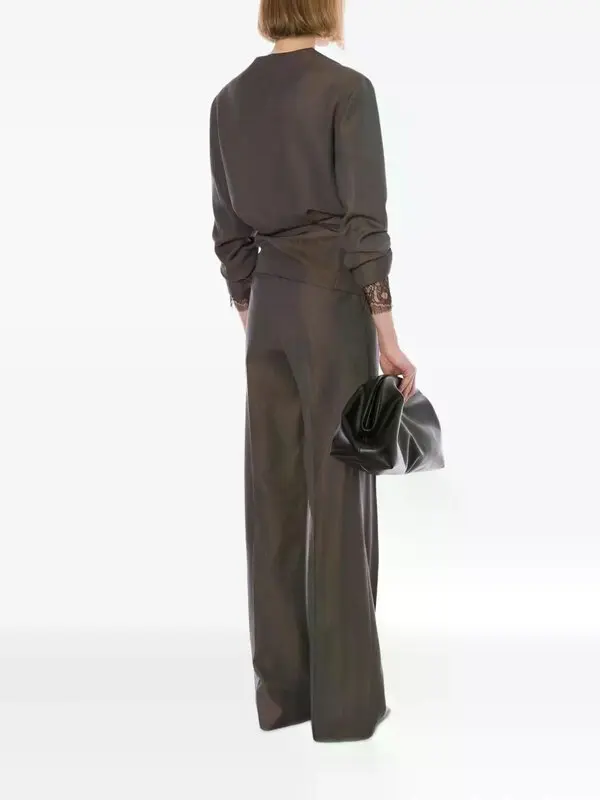 Alberta Ferretti Ruched-detailing Blouse