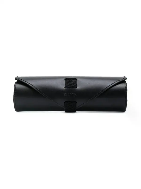 Dita Oversized Square Sunglasses - Black