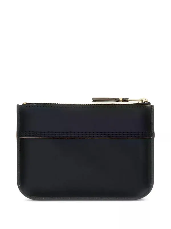 Play Comme Des Garcon Logo Zip Wallet