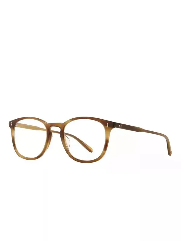 Garrett Leight Round-frame Glasses - Brown