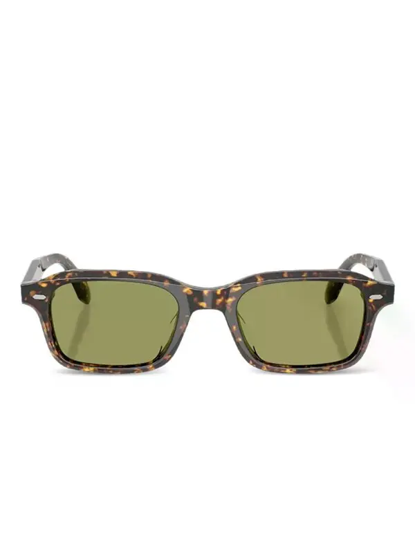 Oliver Spencer N.08 Sun Tortoiseshell Sunglasses - Brown