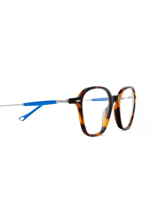 EYEPETIZER Tortoiseshell-pattern Square-frame Glasses