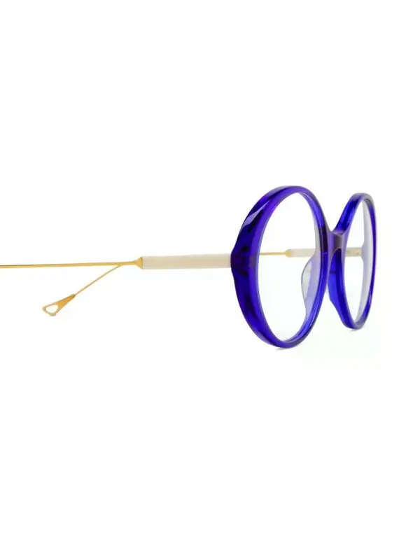 EYEPETIZER Olympia Round-frame Glasses - Blue