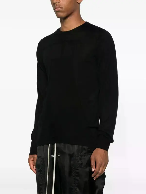 Rick Owens Round-neck Cashmere Sweater