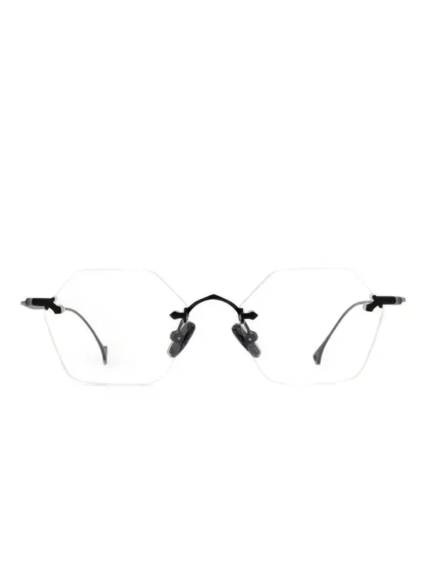 EYEPETIZER Geometric-frame Glasses - Black