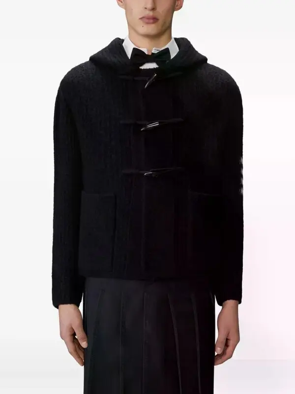 Thom Browne Toggle-fastening Hooded Jacket