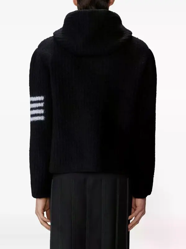 Thom Browne Toggle-fastening Hooded Jacket