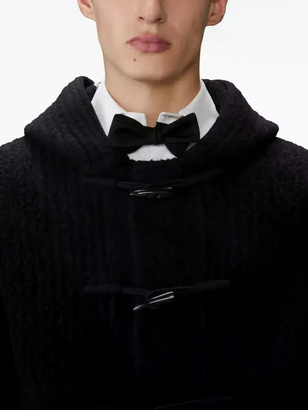 Thom Browne Toggle-fastening Hooded Jacket
