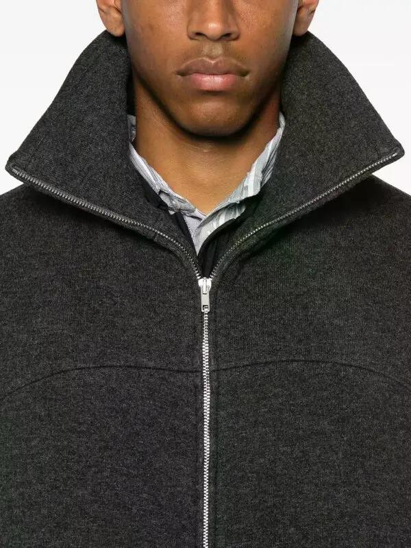 MORDECAI Zip-front Patch-pocket Coat