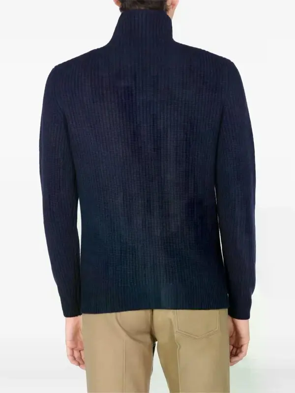 BALLANTYNE Cable-knit Turtleneck Sweater