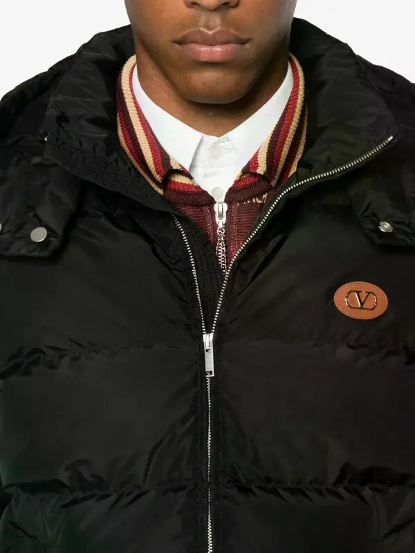 Valentino Garavani Quilted Hooded Jacket