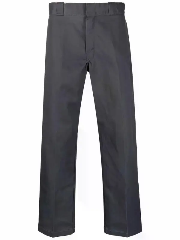 Dickies Rear Logo-patch Trousers - Grey
