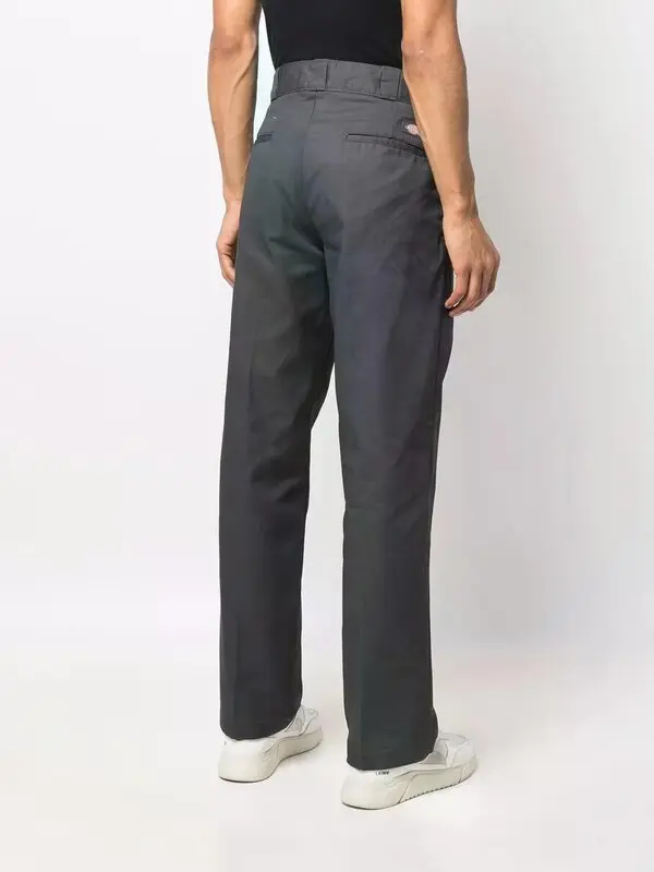 Dickies Rear Logo-patch Trousers - Grey