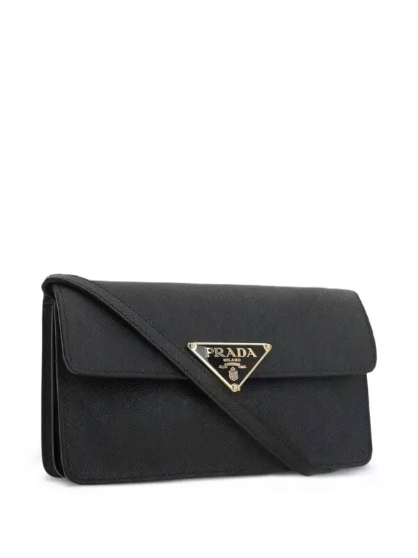 Prada Saffiano Leather Triangle-logo Mini Bag