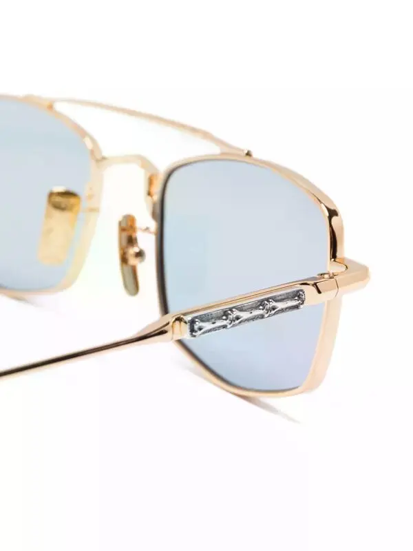 CUTLER & GROSS Cutler And Gross X Tgf Bowie Rectangle Sunglasses