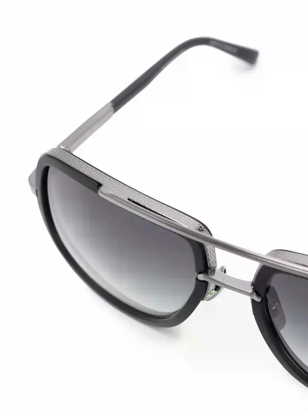 Dita Square-frame Sunglasses - Silver