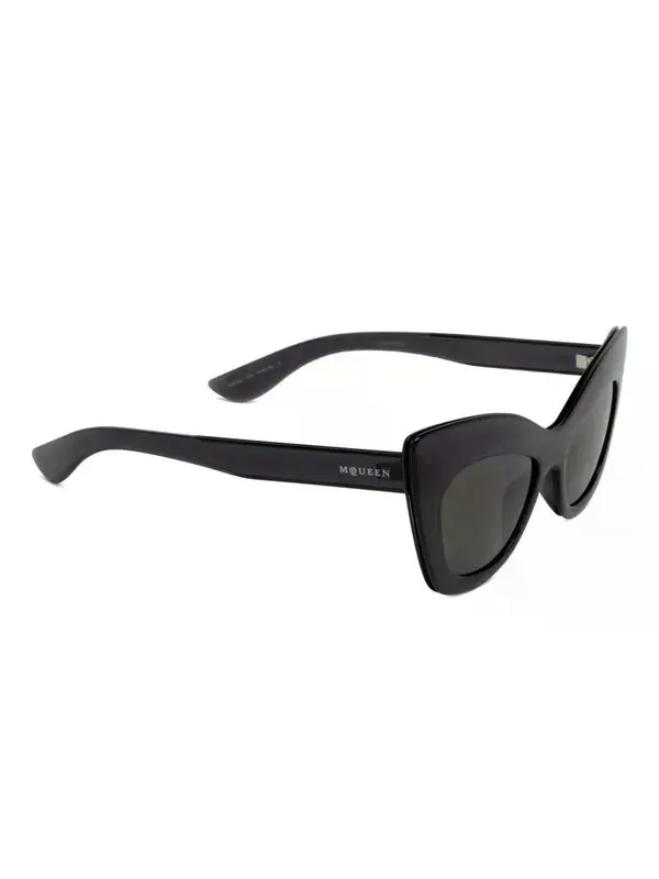Alexander McQueen Cat Eye Sunglasses - Black