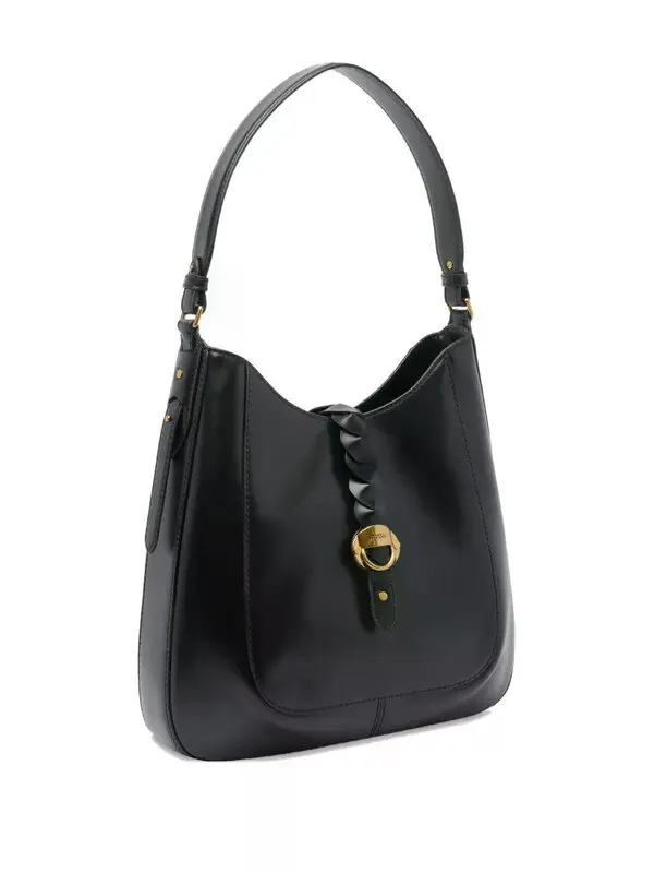 Isabel Marant Étoile Altay Braided-detail Shoulder Bag - Black