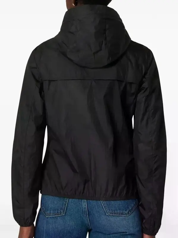 K-WAY Hooded Zip-front Jacket