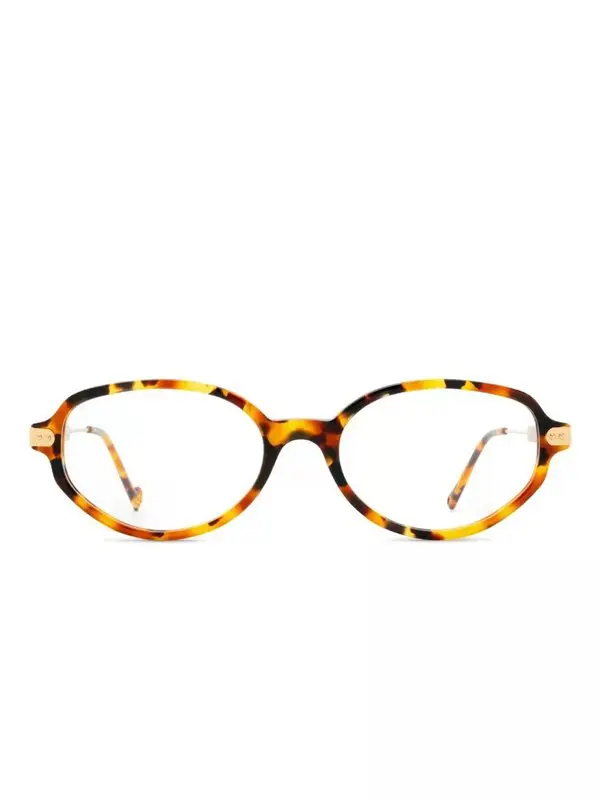 EYEPETIZER Madison Tortoiseshell Glasses - Brown