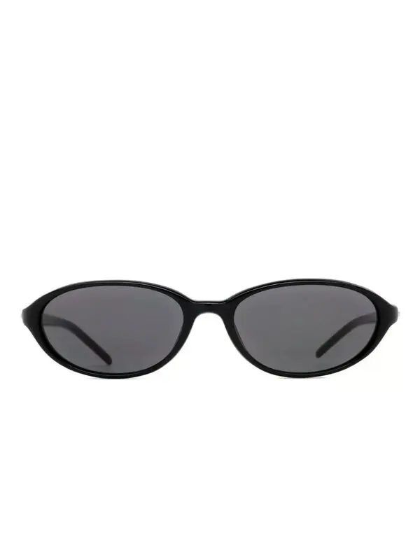 Chimi Ellipse Oval-frame Sunglasses - Black