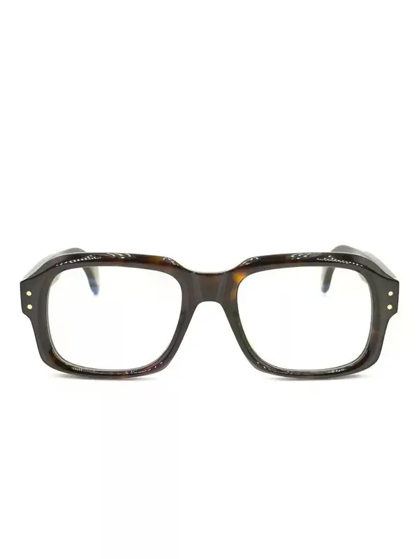 CUTLER & GROSS Tortoiseshell Glasses - Brown