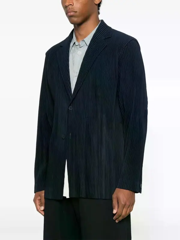 Issey Miyake Single-breasted Blazer - Blue