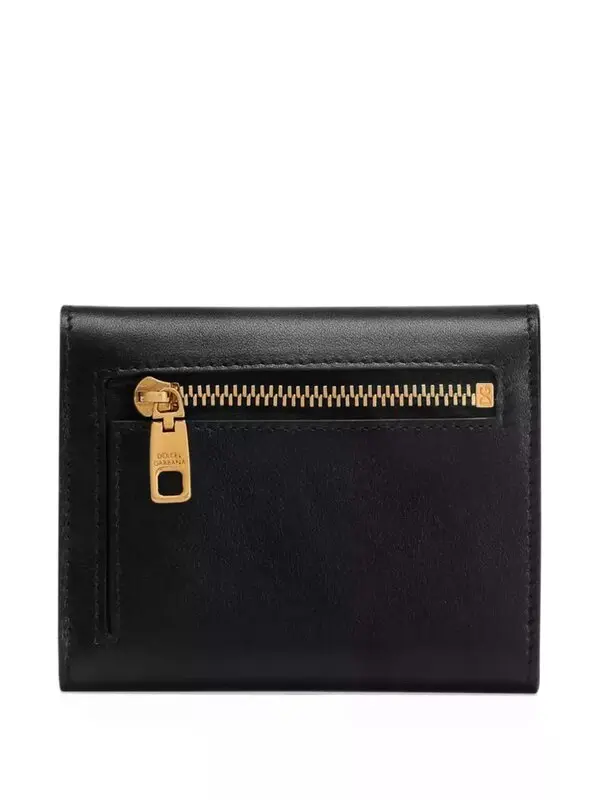 Dolce & Gabbana Plongé Calfskin Wallet - Black