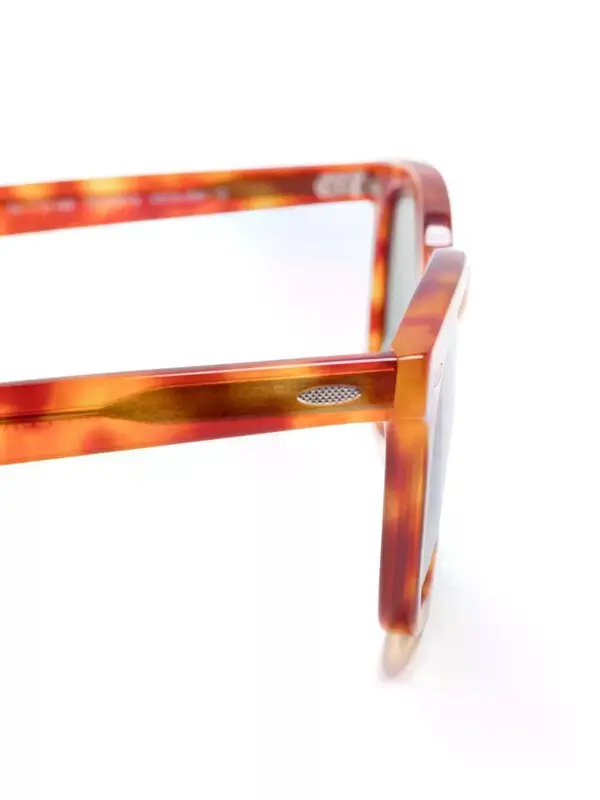 Barton Perreira Winton Tortoiseshell Square Sunglasses