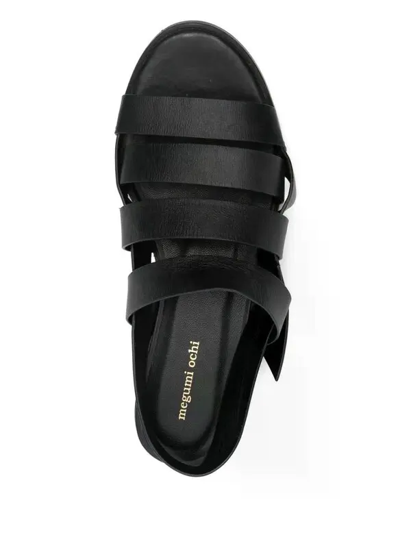MEGUMI OCHI Leather Slingback Sandals