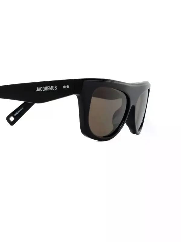 Jacquemus Pina Rectangle Frame Sunglasses