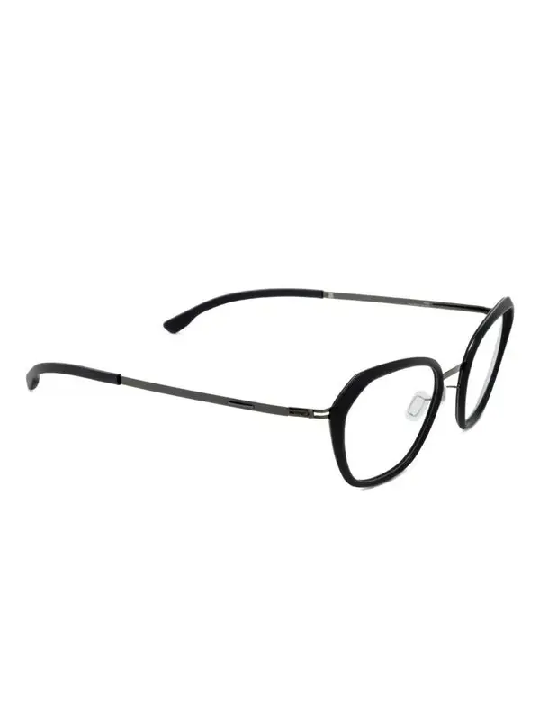 IC! BERLIN Geometric Frame Glasses With Metal Arms