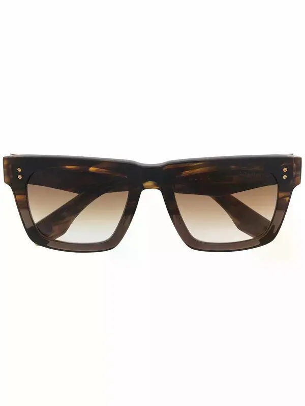 Dita Mastix Square Sunglasses - Brown