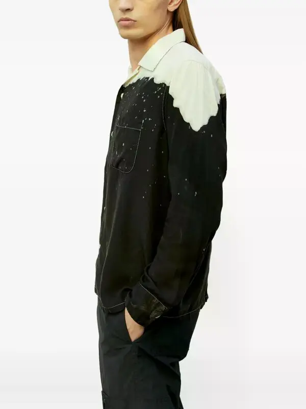 NÒMARYTHM TEXTILE Two-tone Shirt