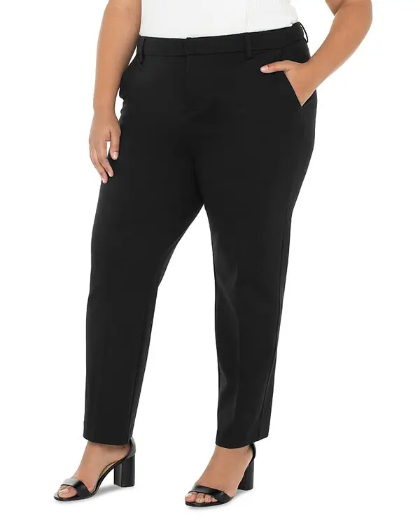 LIVERPOOL Kelsey High Rise Trousers - Black