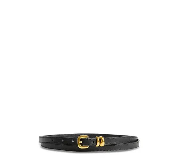 Altuzarra Double Skinny Belt - Black