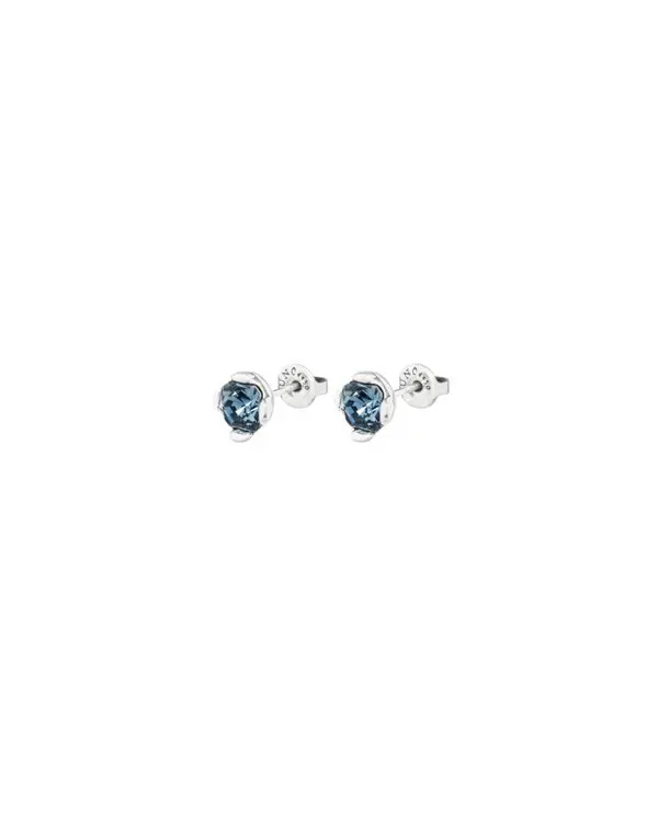 UNODE50 Sterling Plated Crystal Drop Earrings