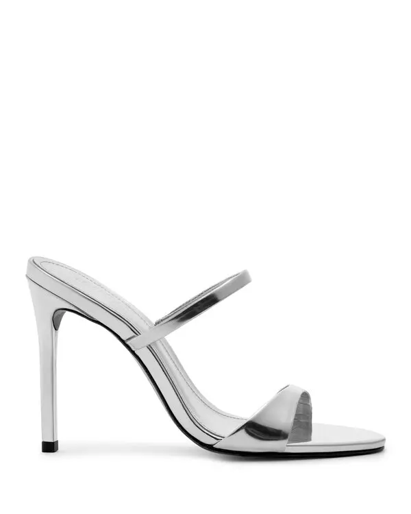 Schutz Jessica Strappy Sandals - Prata