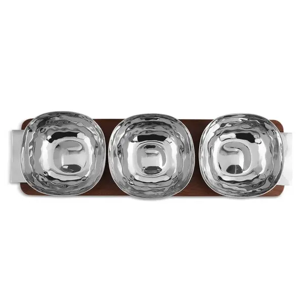 Michael Aram Reflective Triple Bowl