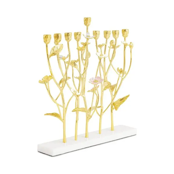 Michael Aram Wildflowers Menorah