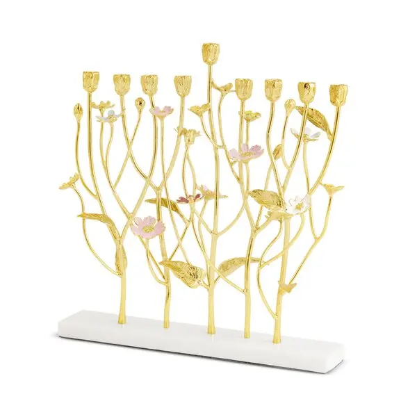 Michael Aram Wildflowers Menorah