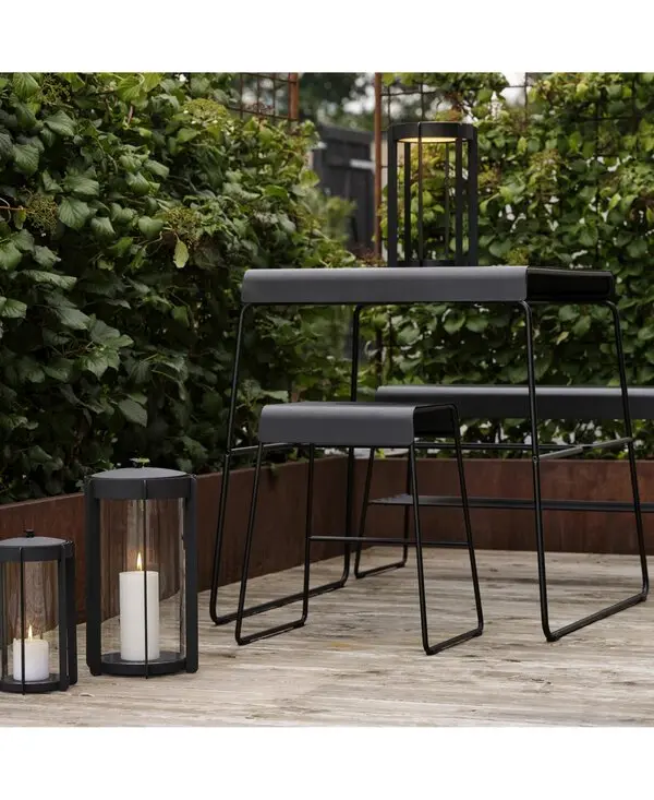 ZONE DENMARK A-cafe Table Outdoor - Black