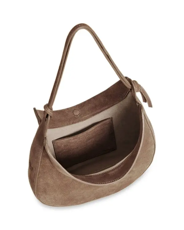 REFORMATION Rosetta Leather Shoulder Bag - Farro