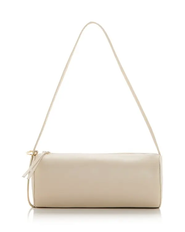 REFORMATION Simona Cylinder Bag - Cream