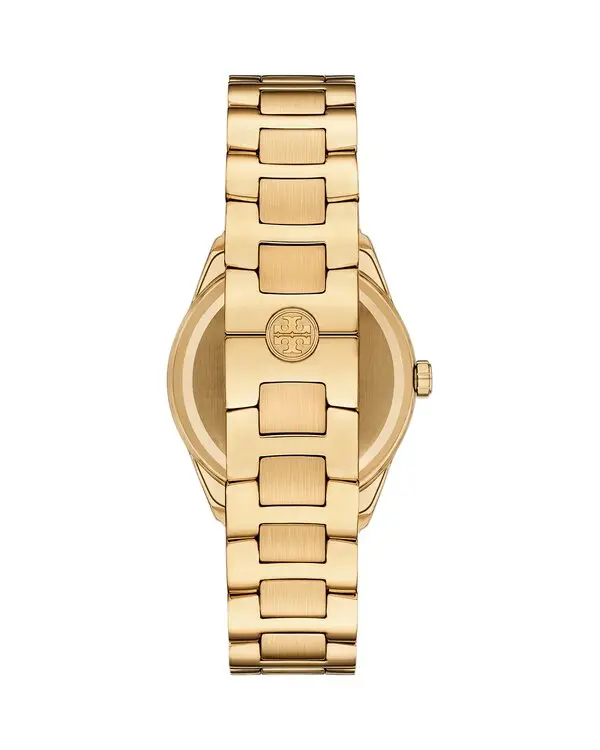 Tory Burch The Miller Watch, 34mm - Silver/gold