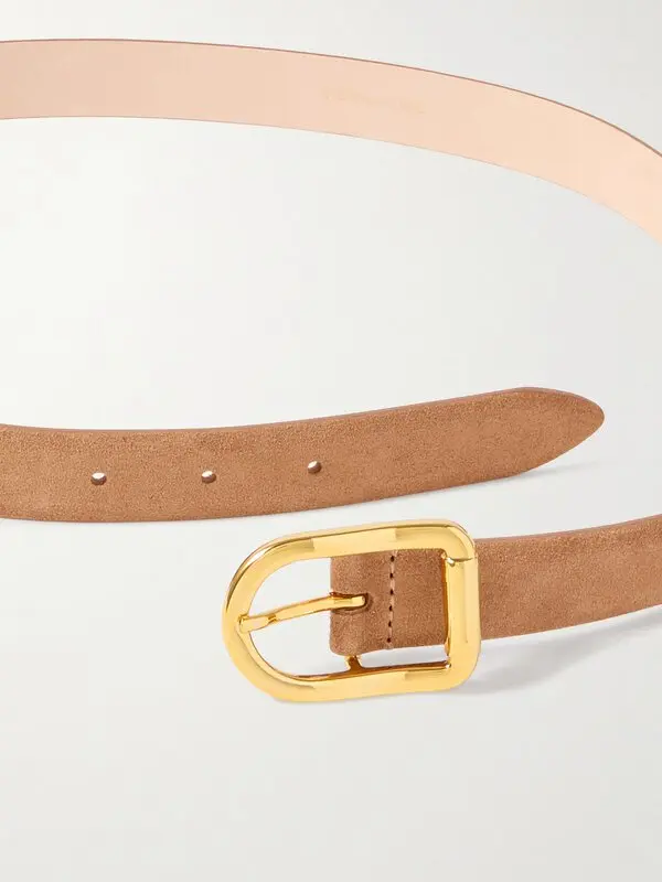 DEHANCHE Mija Suede Belt - Brown