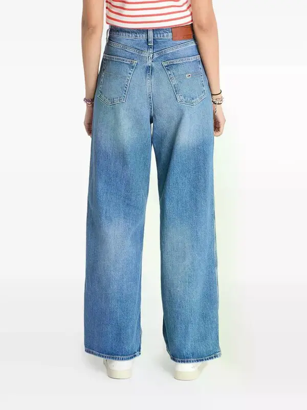 Tommy Hilfiger High-rise Wide-leg Jeans - Blue